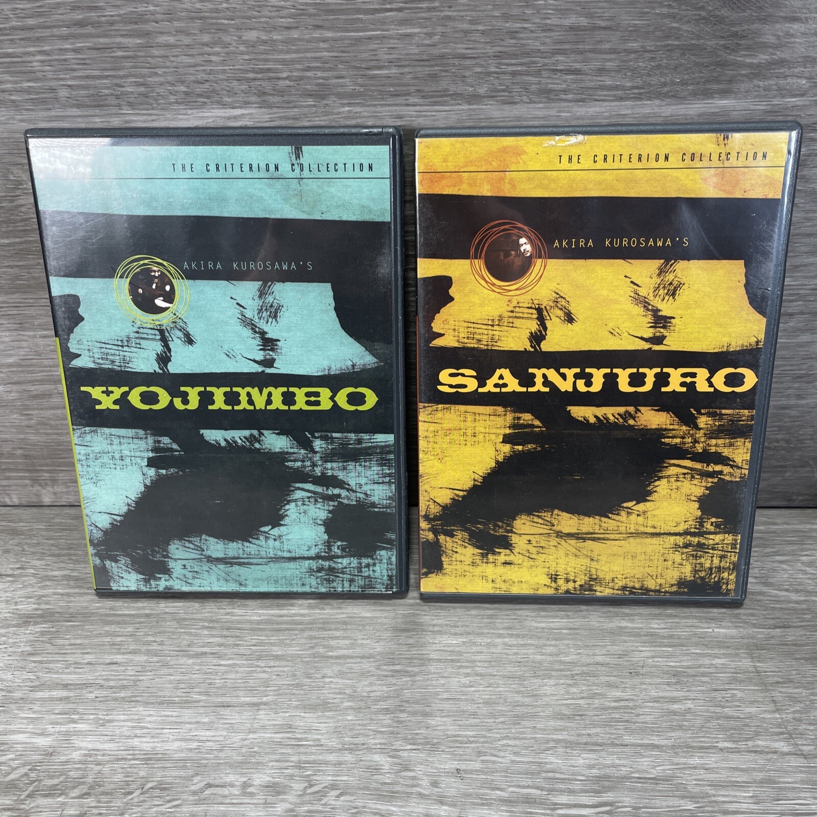 Yojimbo & Sanjuro Criterion Collection DVD Set of 2 Akira Kurosawa ...