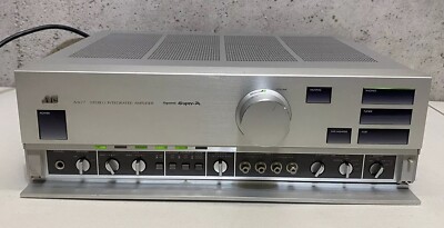 JVC A-X77 INTEGRATED SUPER -A AMPLIFIER AUDIOPHILE GRADE TESTED FULLY ...