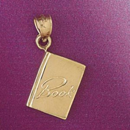 Book Charm Pendant 14k Gold (4.4 Grams) | eBay