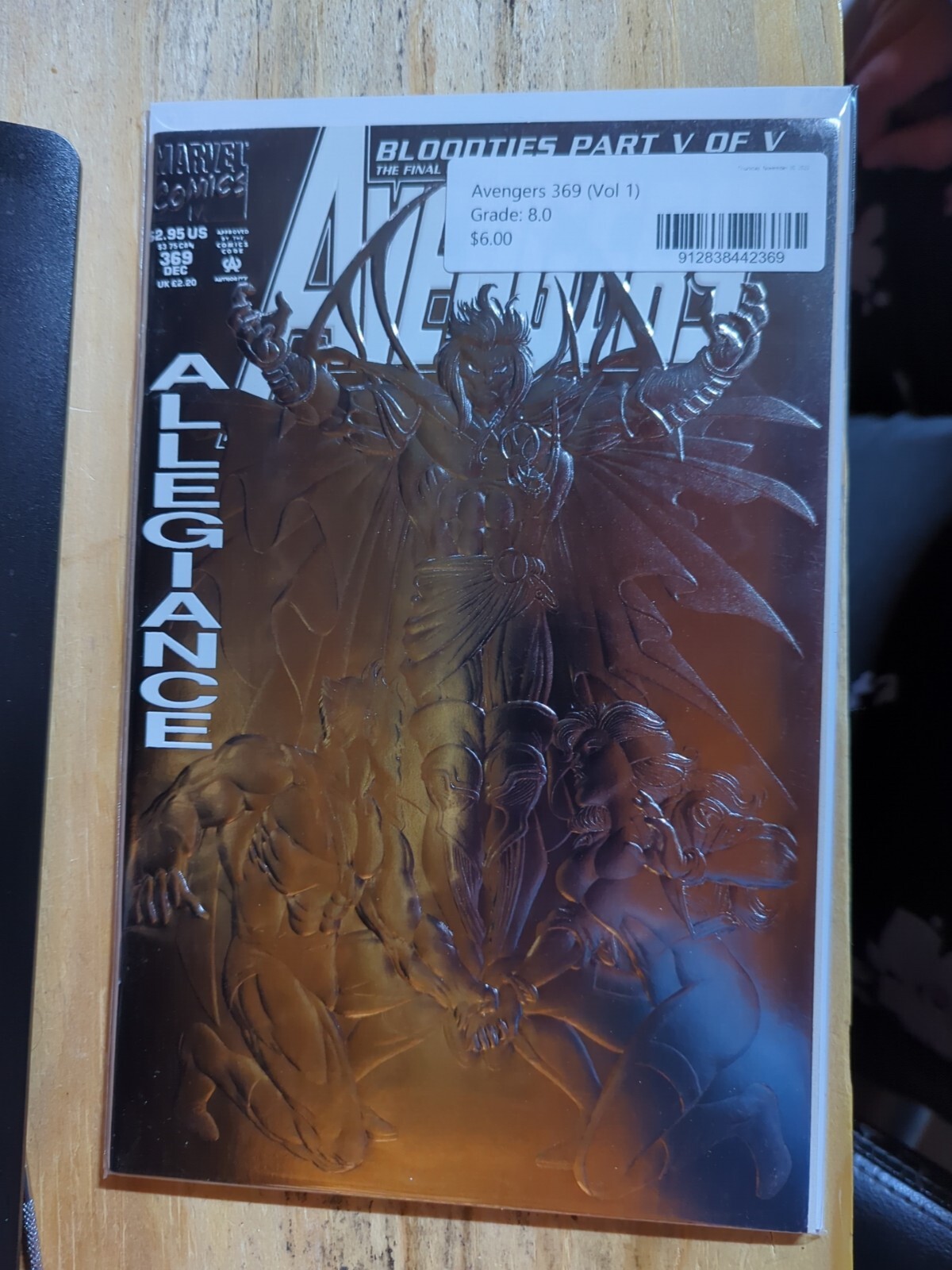 The Avengers #369 (Dec 1993, Marvel) NM- Bagged & Boarded | eBay