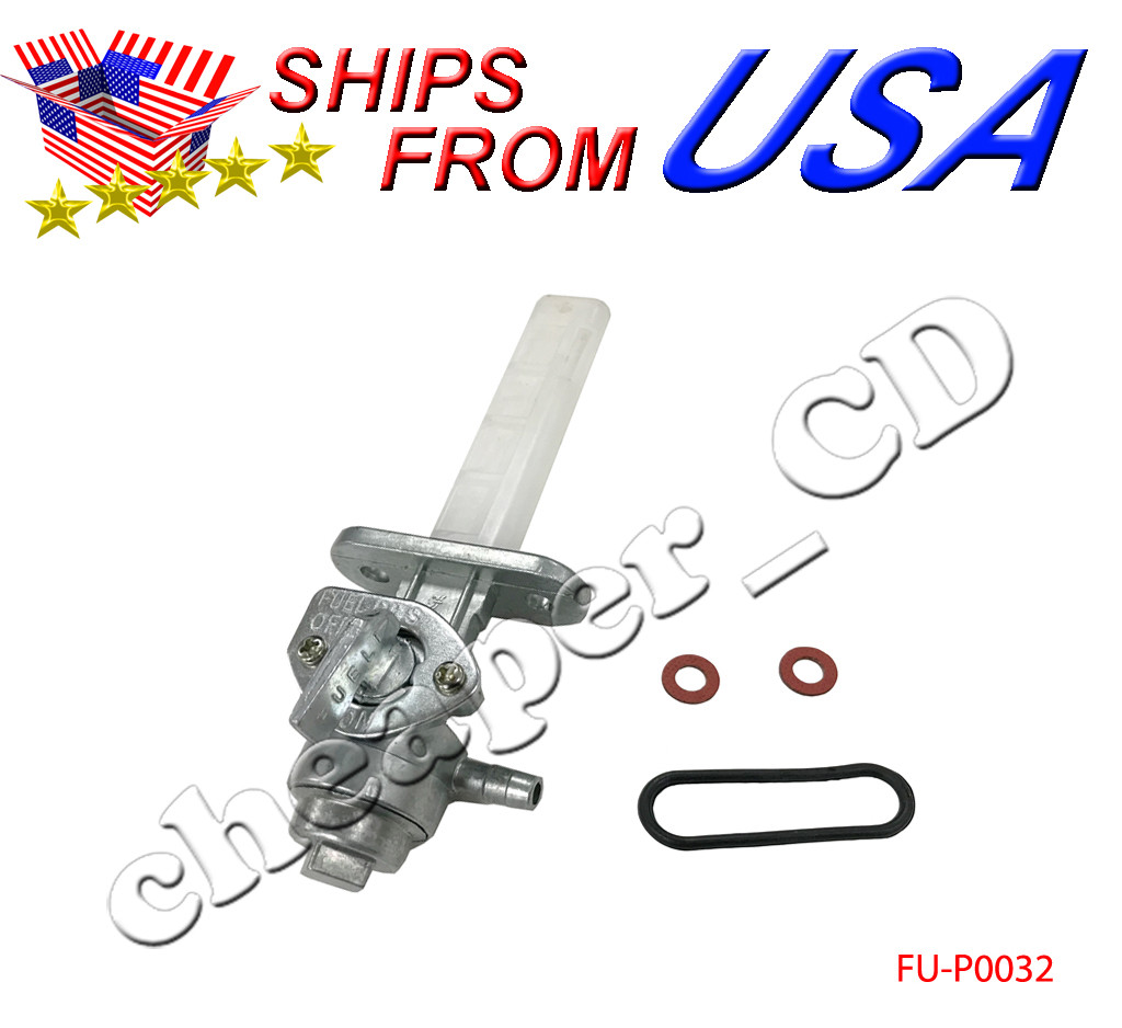 Petcock Gas Fuel Tank Suzuki TS100 TS125 TS185 TS250 TS400 B100 DS80 ...