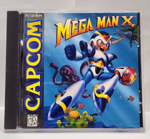 Mega Man X Capcom Computer Game PC CD-ROM (1995) | eBay