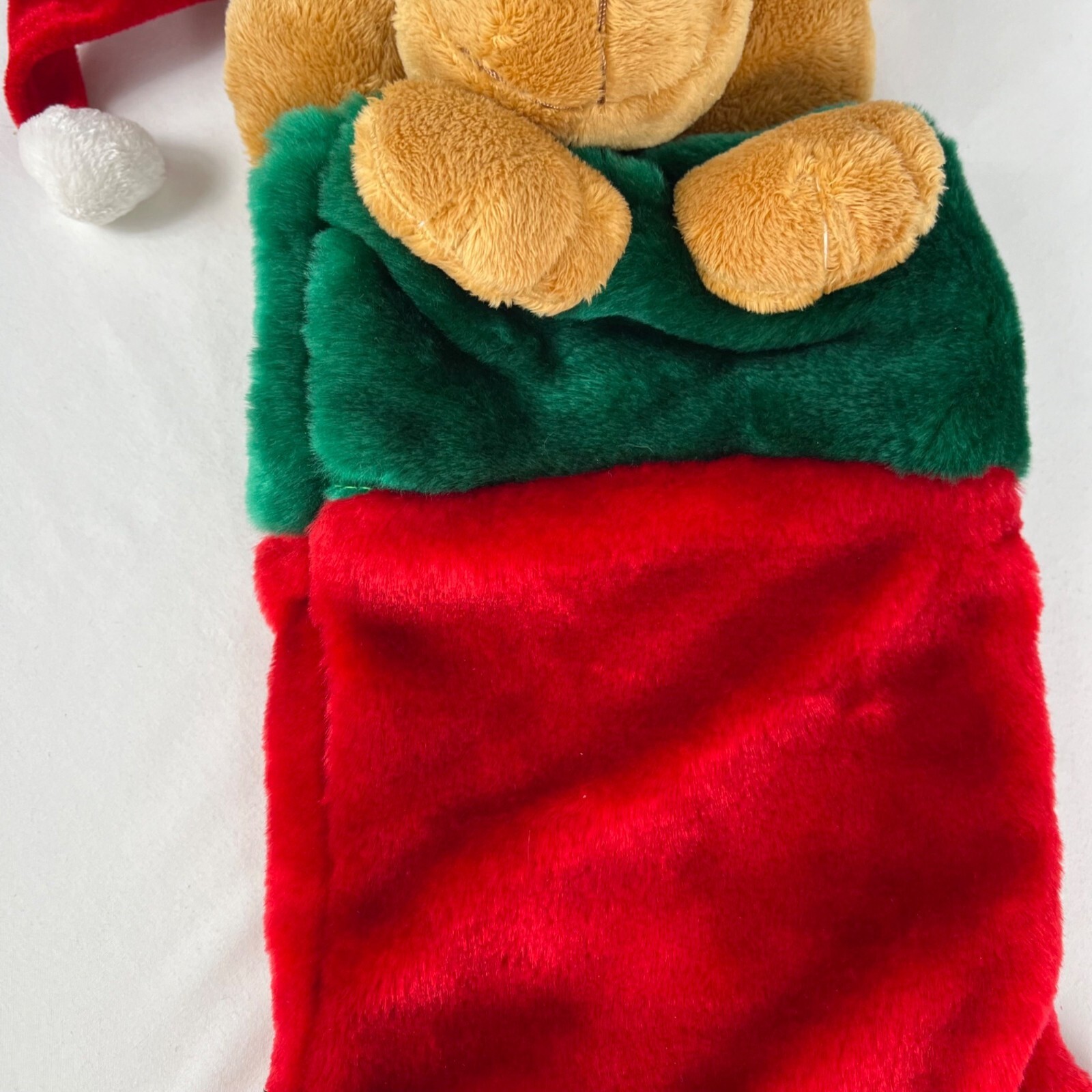 Prima Creations Plush Bear Christmas Stocking | eBay