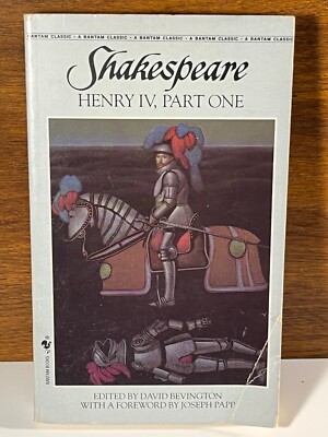 Shakespeare HENRY IV, PART ONE 1 Paperback Play Book Bantam Books ...