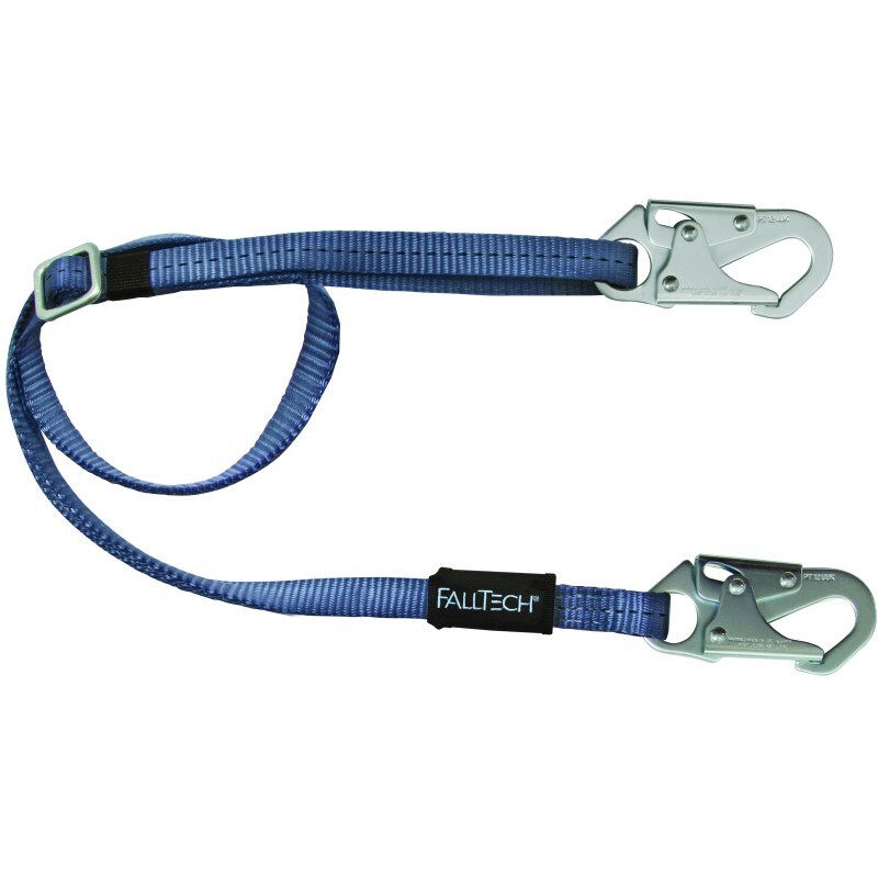 Falltech Fall Protection Safety Restraint Positioning Lanyard 4.5' to 6 ...