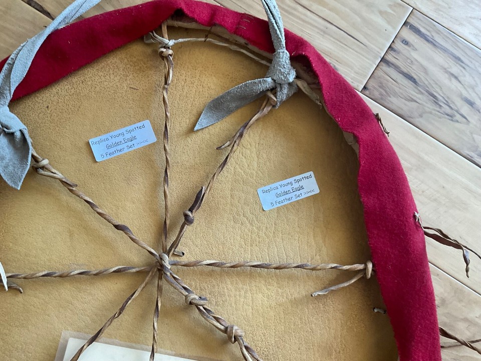 Native American Indian Sioux Lakota Blackfeet Leather War Shield Full ...