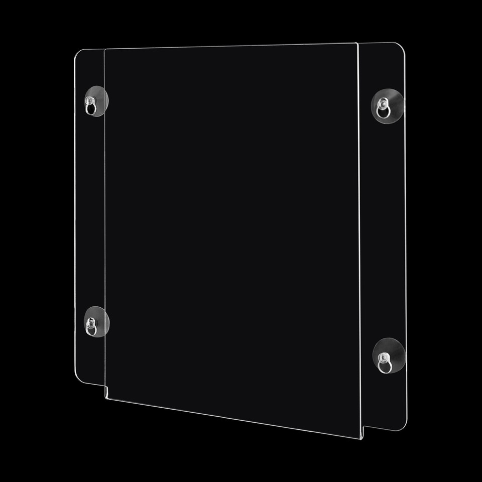 12 Pack Modern Acrylic Sign Holders - Sign Display / 8.5 x 11 inch Wall ...