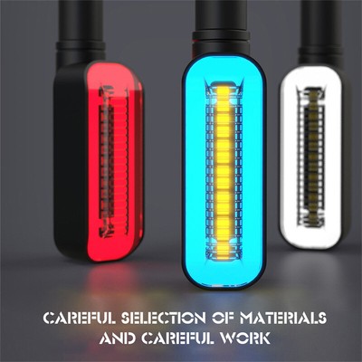 Electric Vehicle Turn Signal Modification Square Flow Turn Signal | eBay