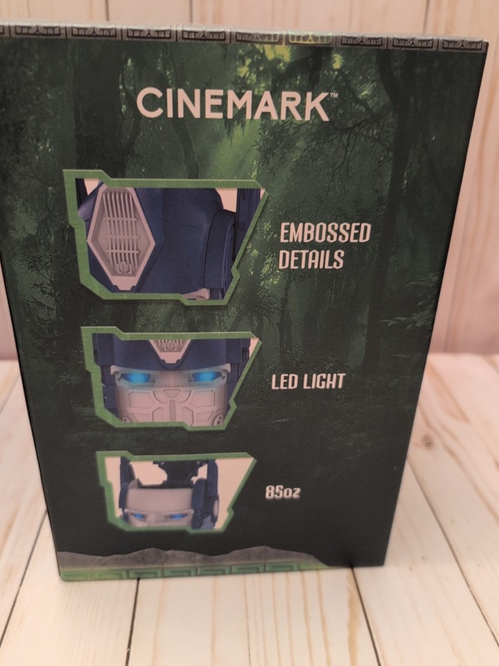 Cinemark Transformers ROTB Optimus Prime LED Limited Edition Popcorn ...