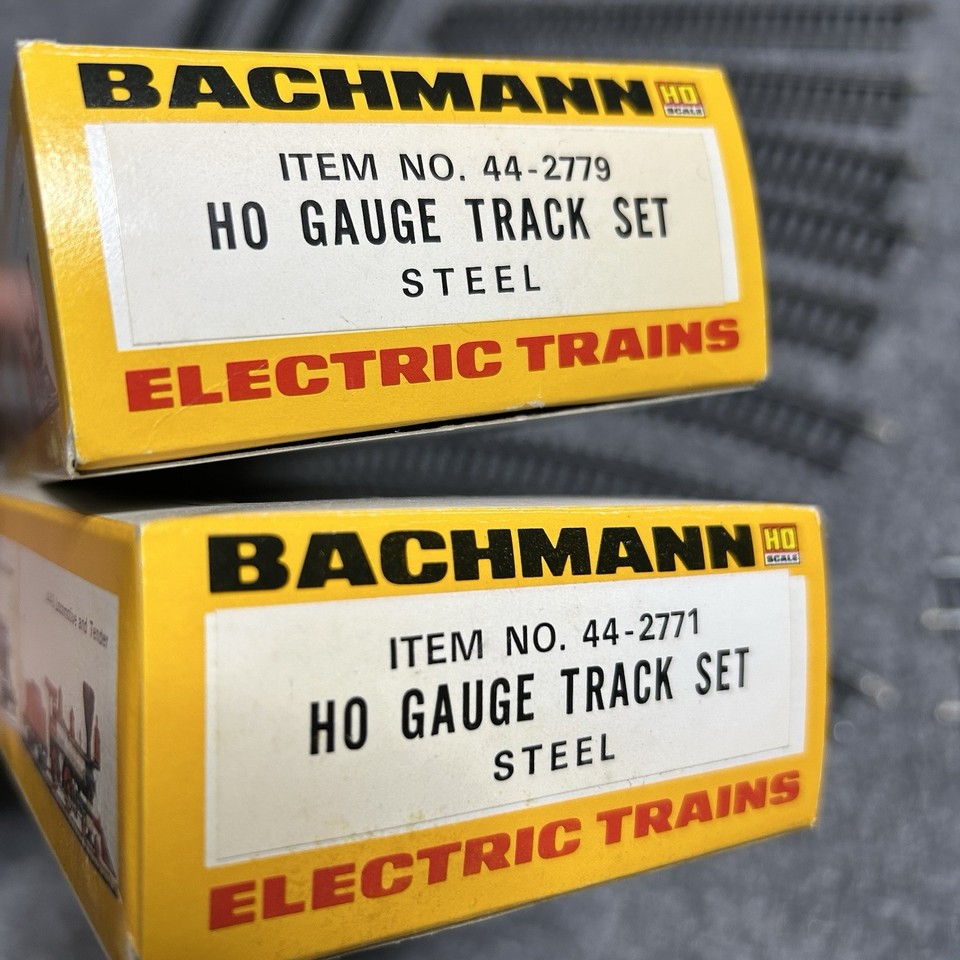 Bachmann HO Scale Track Lot of Approx 30 Pieces Easy Electronic Train ...