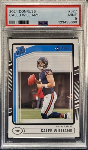 2024 Donruss Caleb Williams Rated Rookie Card #327 🔥PSA 9🔥 Bears 🐻 | eBay
