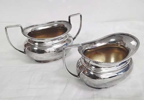 Garrard & Co Regent Plate Silver Sugar and Creamer Set - N12 | eBay