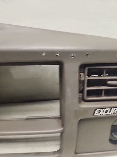 ** 99- 2005 FORD EXCURSION SPEEDOMETER CLUSTER DASH BEZEL OEM BROWN ...