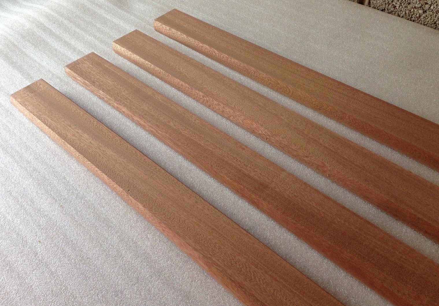 Sapele Mahogany Garden Bench Slats 1.22m 4 ft x 20mm Hardwood ...