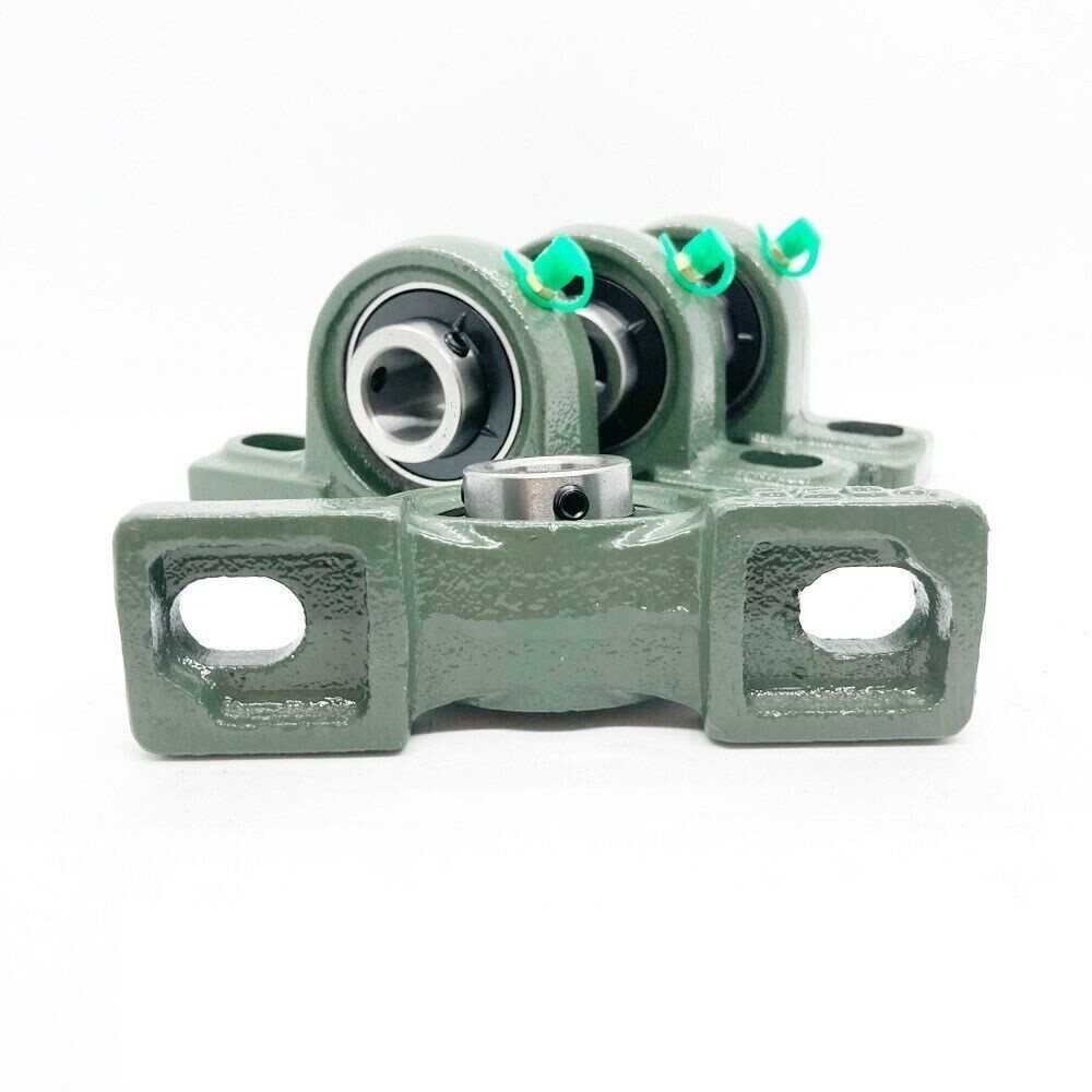 4pcs Cast Iron Pillow Block Mounted Bearings 3/4" inch Inside Diameter ...