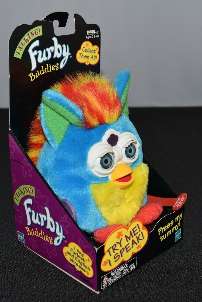 Vintage New 1999 Hasbro Talking Furby Buddies Model 70-753 (Still Has ...