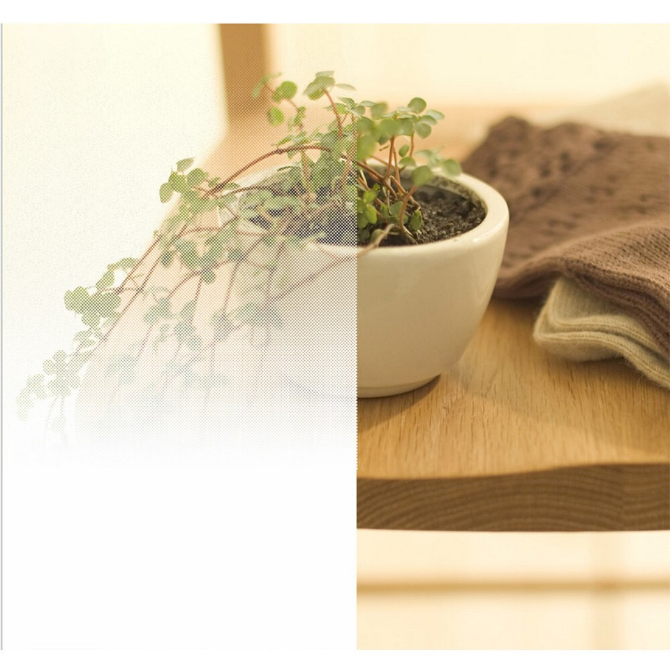 Semi-Private Window Film Office Privacy Single Way Gradient Dot Sticker ...