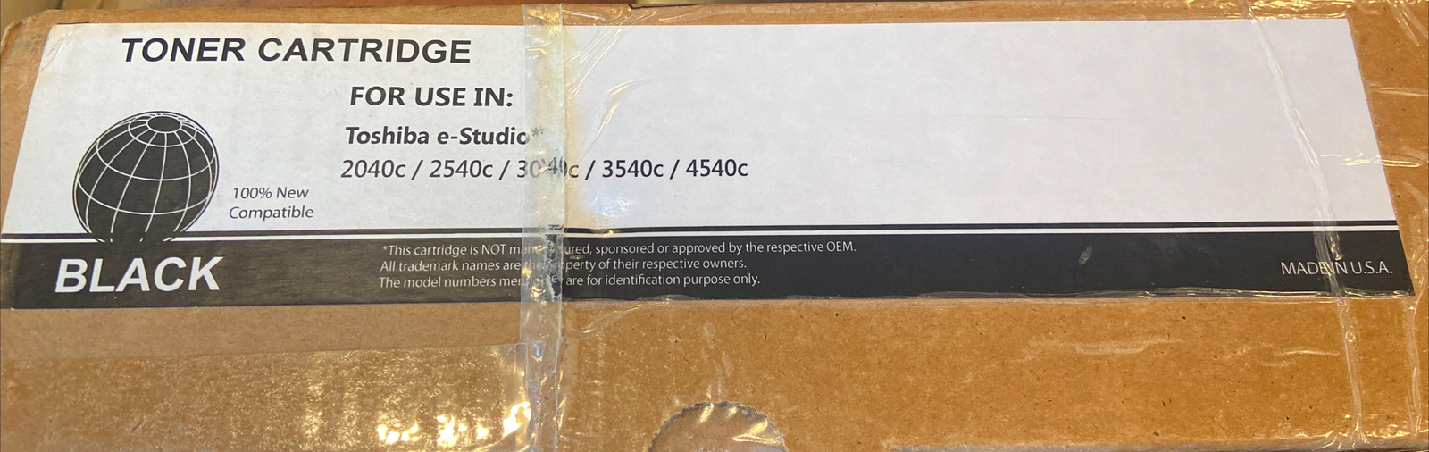 NEW Black Toner Cartridge For Toshiba e-STUDIO 2040c,2540c,3040c,3540c ...