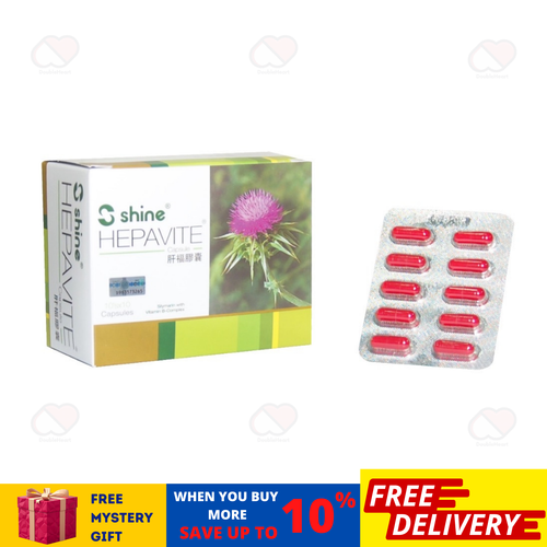 Shine Hepavite Milk Thistle 100 capsules , Liver Tonic & Detox | eBay