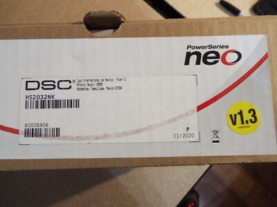 DSC PowerSeries Neo Alarm Control Panel HS2032NK | eBay