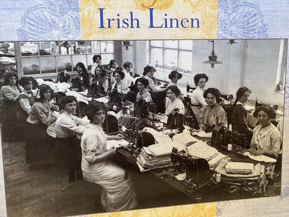 The Making of Irish Linen w/ Historic Photos of an Ulster Industry ...