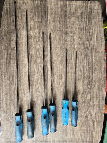 6 pc Cornwell long screwdriver set | eBay
