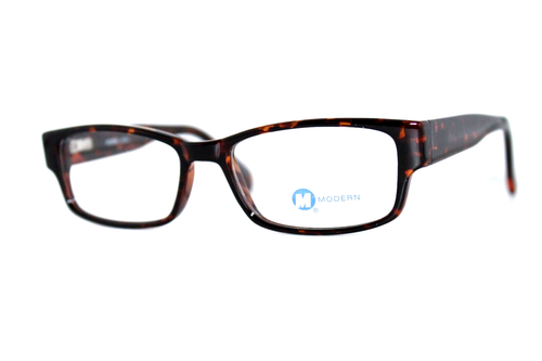 NEW MODERN OPTICAL SLICK TORTOISE AUTHENTIC EYEGLASSES FRAMES 49-17 ...