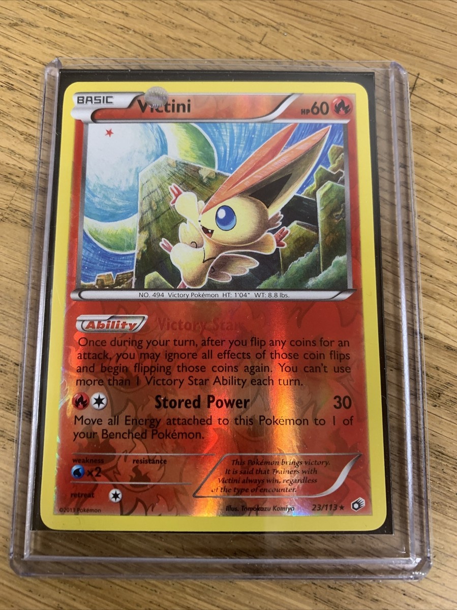 Victini Card Legendary Treasures Victini EX Legendary Treasures