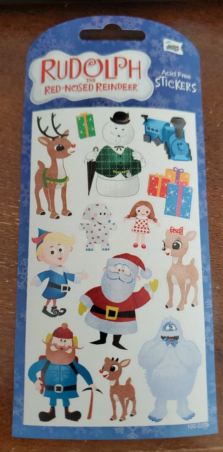 Trend Mello Smello RUDOLPH The RED-NOSED REINDEER Sticker sheet, Misfit ...