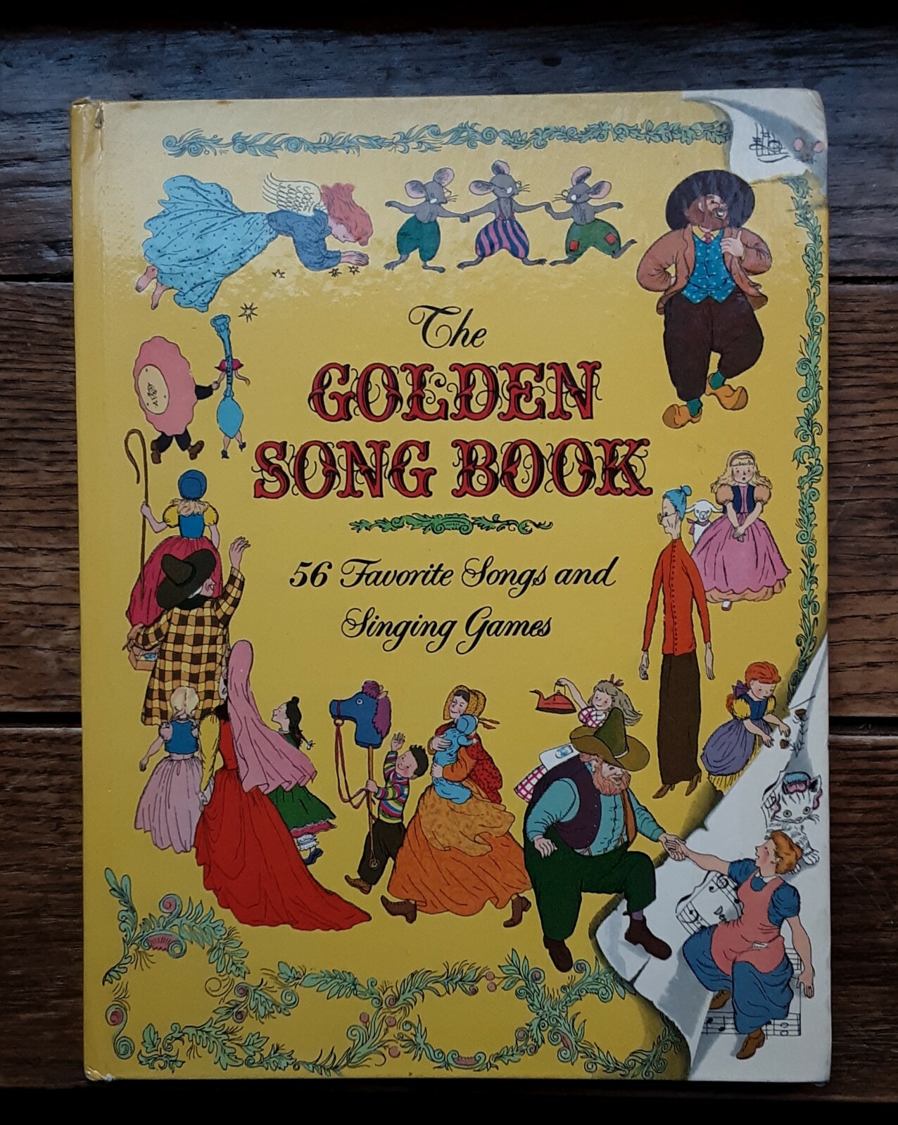 The Golden Song Book. 56 Favorite Songs & Singing Games. Wessels. 1968 ...