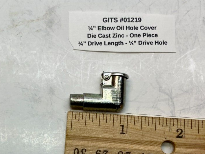GITS 1/4" Elbow Oil Hole Cover (01219) - Drive-In - One Piece Die Cast ...