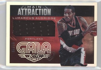 2014-15 Panini Gala Main Attraction Memorabilia /35 LaMarcus Aldridge ...