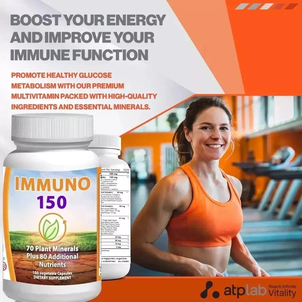 Pack Of 2 IMMUNO 150 THE ULTIMATE MULTI VITAMIN, IMMUNE BOOSTER - 150 ...