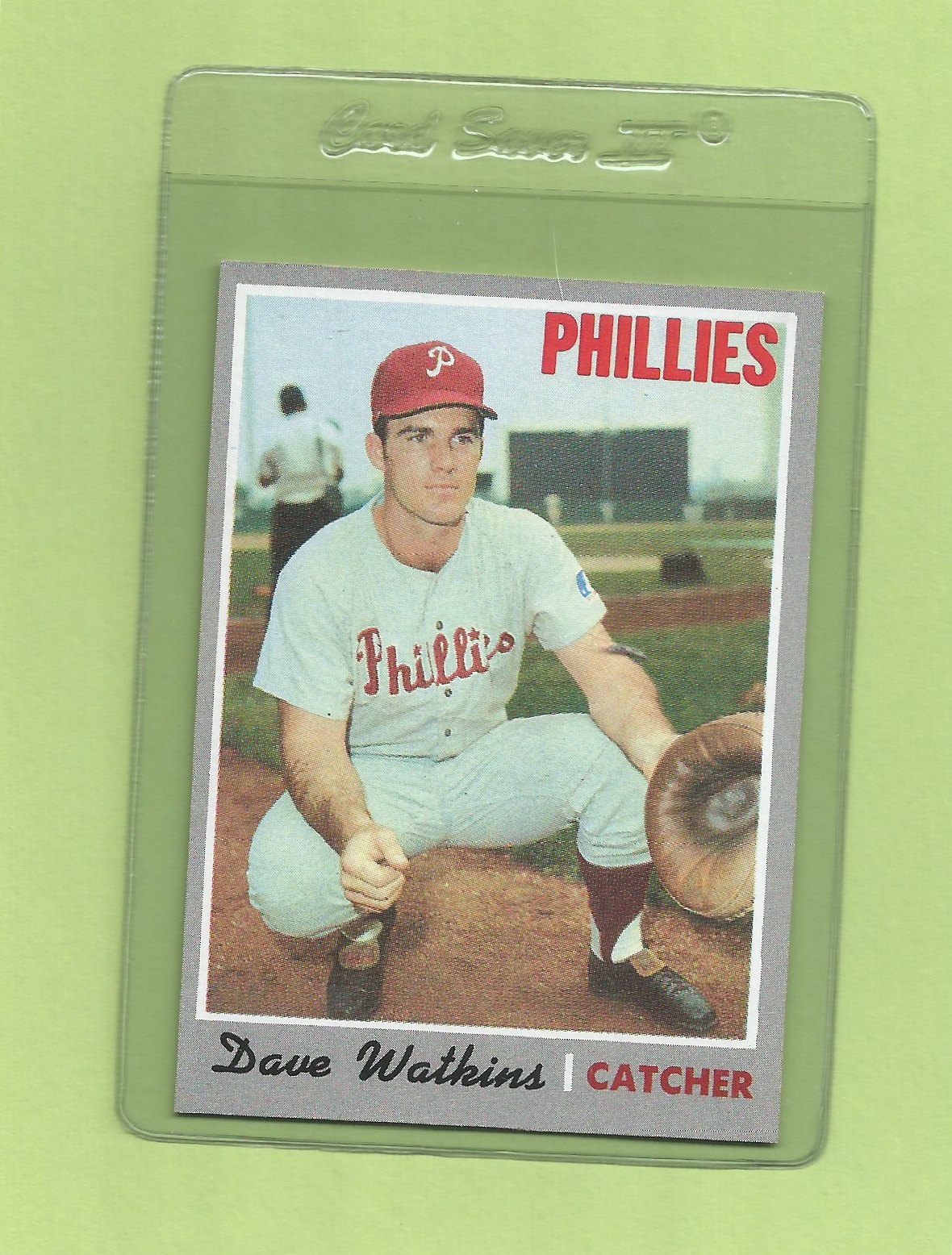 1970 Topps Philadelphia Phillies Dave Watkins # 168 NM-MT Tough Card ...