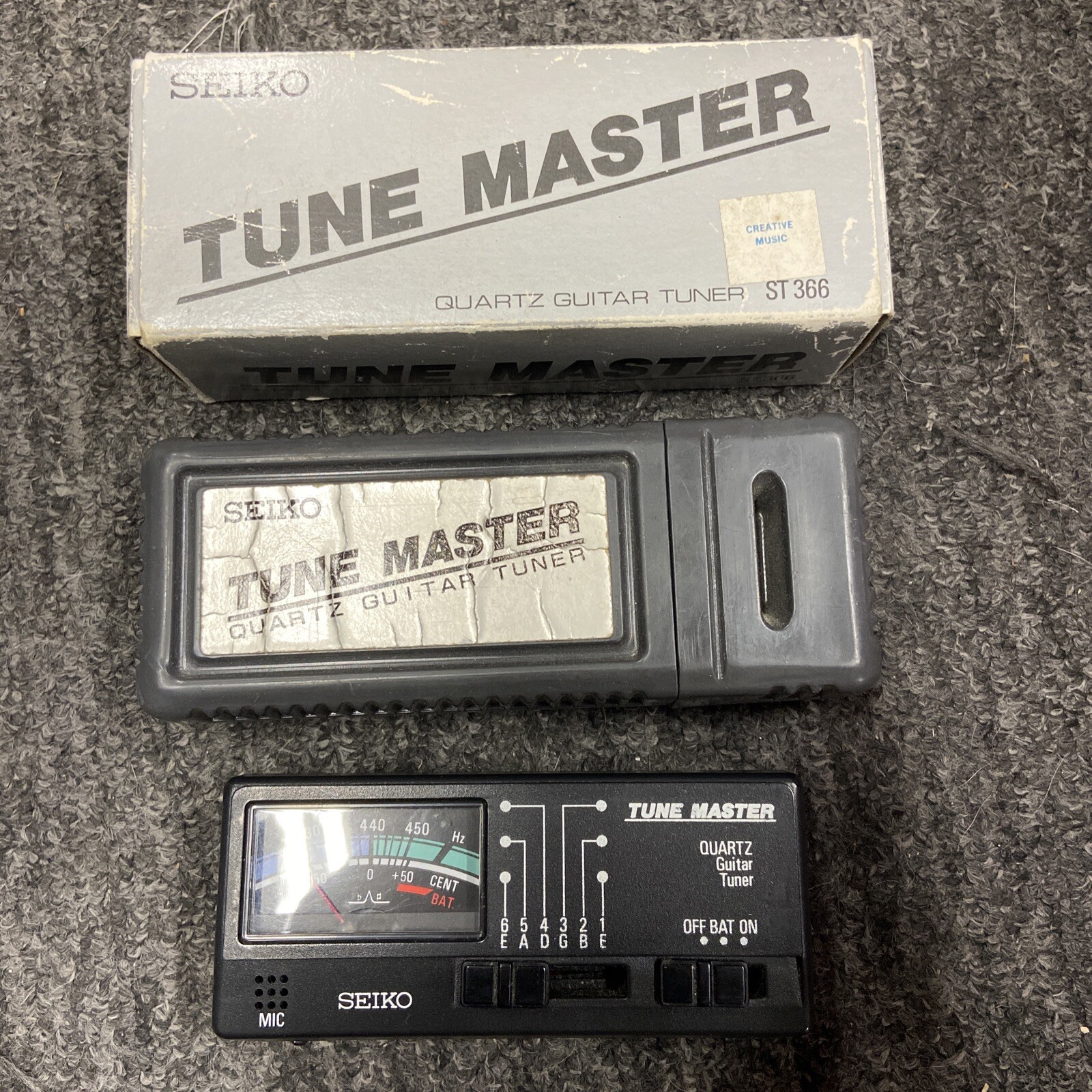 Seiko Tune Master ST366 Quartz Guitar Tuner for sale online | eBay