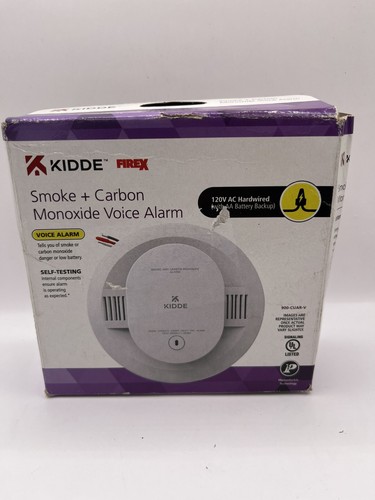Kidde Firex Smoke and Carbon Monoxide Voice Alarm Battery Operated | eBay