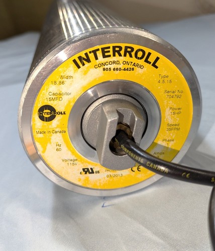 Interroll Conveyor Roller Checkstand Drum Motor | eBay