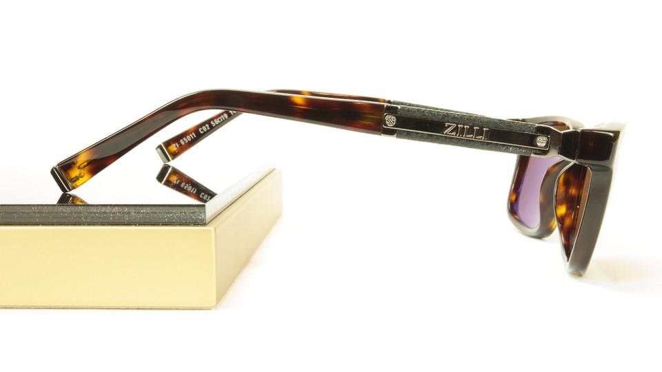 ZILLI Sunglasses Polarized Hand Made Acetate Titanium France ZI 65011 ...