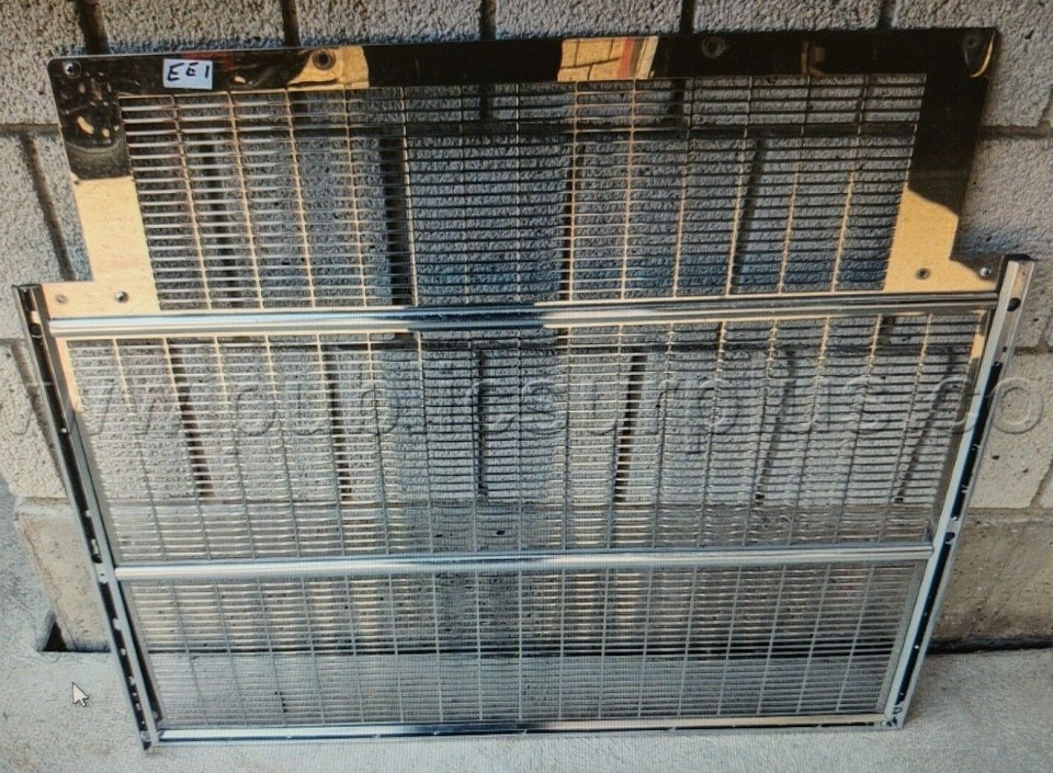 Pierce Fire Engine Front radiator chrome Grill | eBay