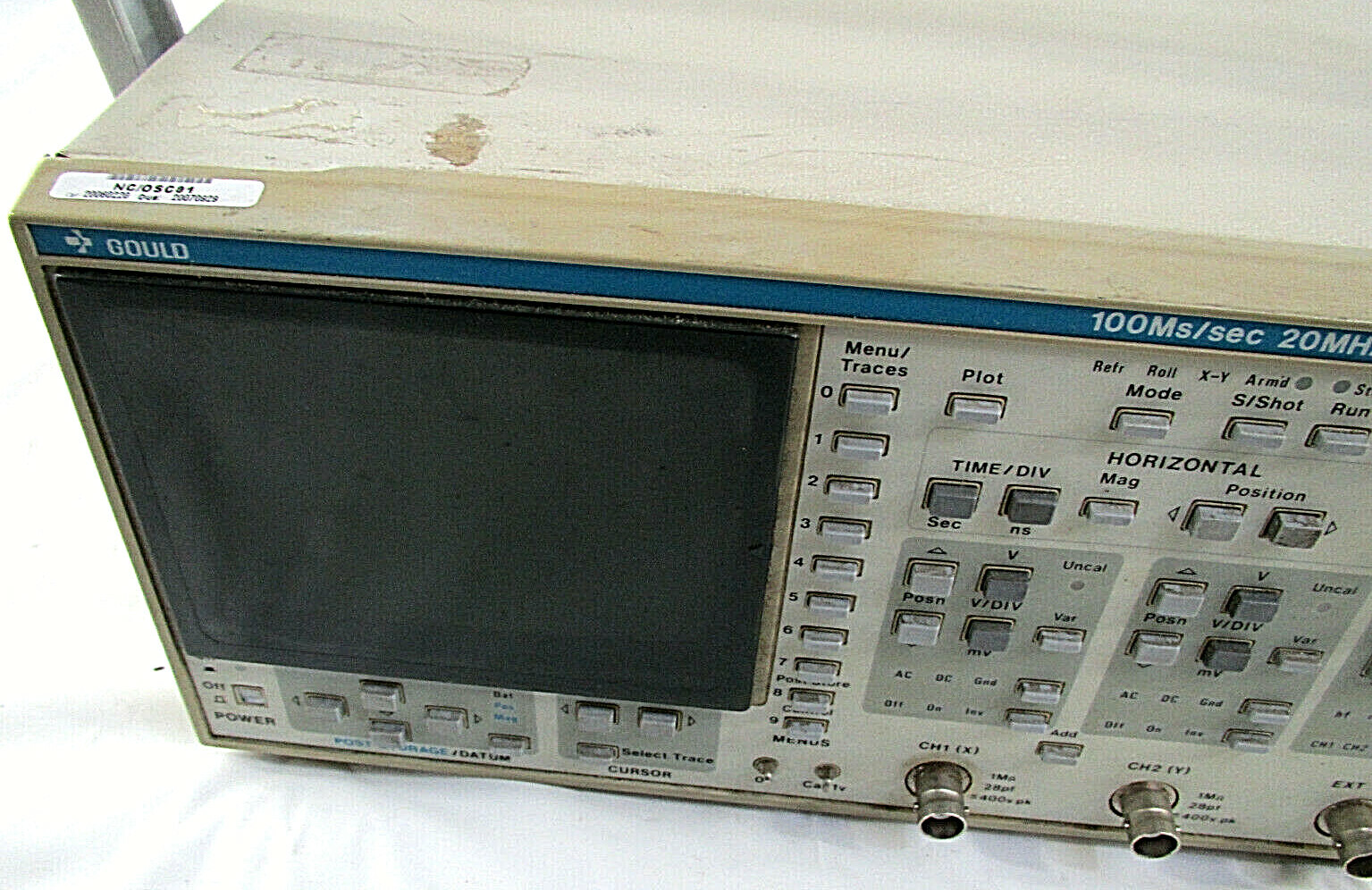 Gould 100Ms/sec 20MHz Oscilloscope (DSO) 400, For PARTS/ REPAIR | eBay