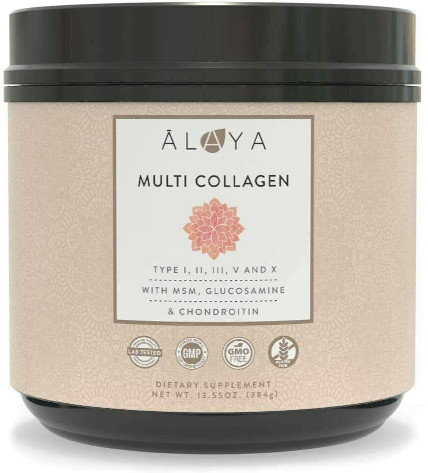 Alaya Multi Collagen Powder For Women - Type I, II, III, V, X ...