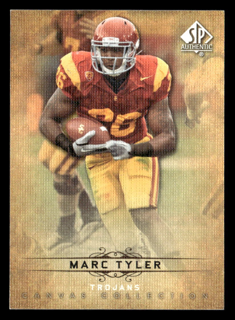 Marc Tyler 2012 SP Authentic Canvas Rookie Card #CC-56 USC Trojans | eBay