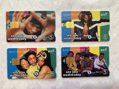 BT Phonecard, Pepsi Chart, SPECIAL EDITION - full set, £3 value | eBay UK