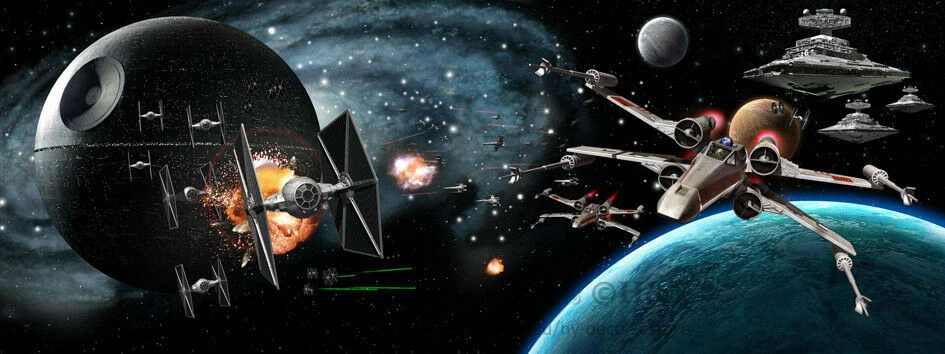 Spaceship Battle Wallpaper