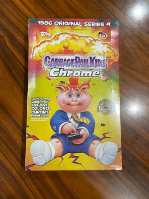 2021 Topps Garbage Pail Kids Chrome Hobby Box GPK Original Series 4 | eBay