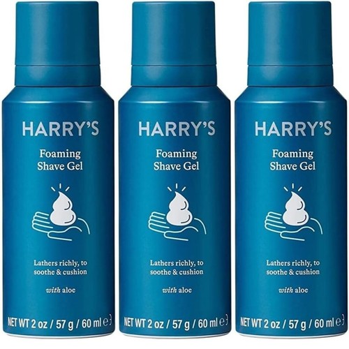 Harry's Foaming Shave Gel 60ml x 3 | eBay