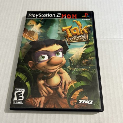 Tak and the Power of Juju (PlayStation 2 PS2) Black Label Case & Disc ...