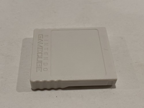 Official Nintendo GameCube Memory Card OEM DOL-020 Authentic 1019 Block ...