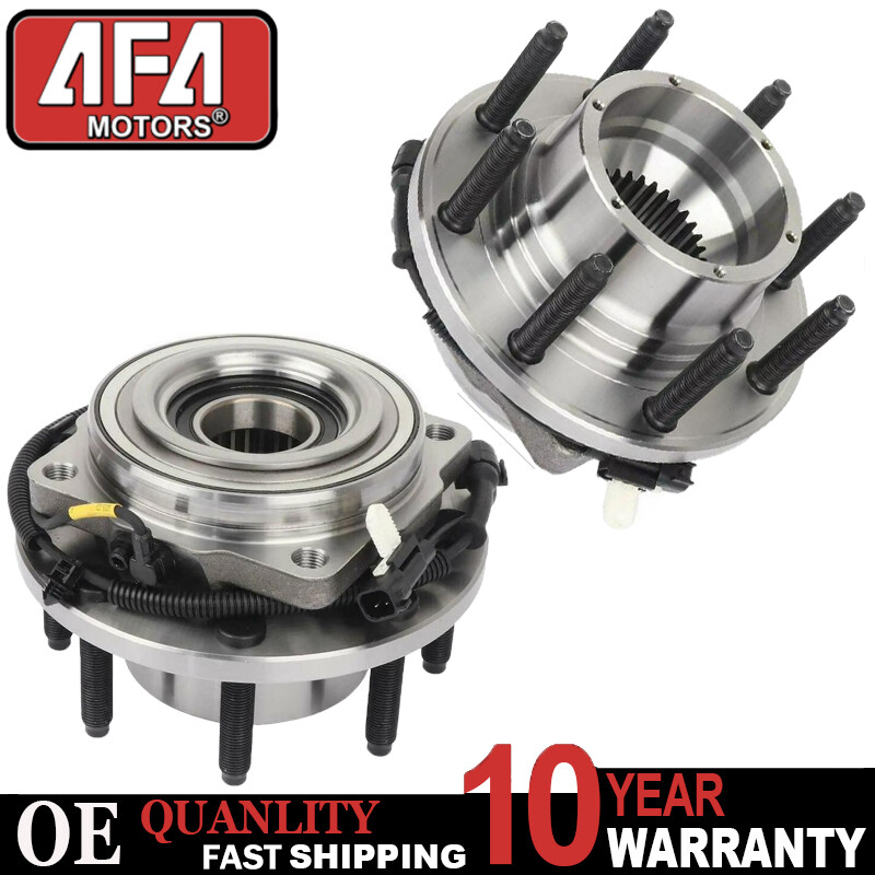 2pcs 4WD Front Wheel Bearings Hub for 2011-2016 Ford F-250 F-350 Super ...
