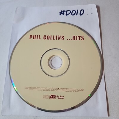 ...Hits - Phil Collins - CD Disc Only 75678313929 | eBay
